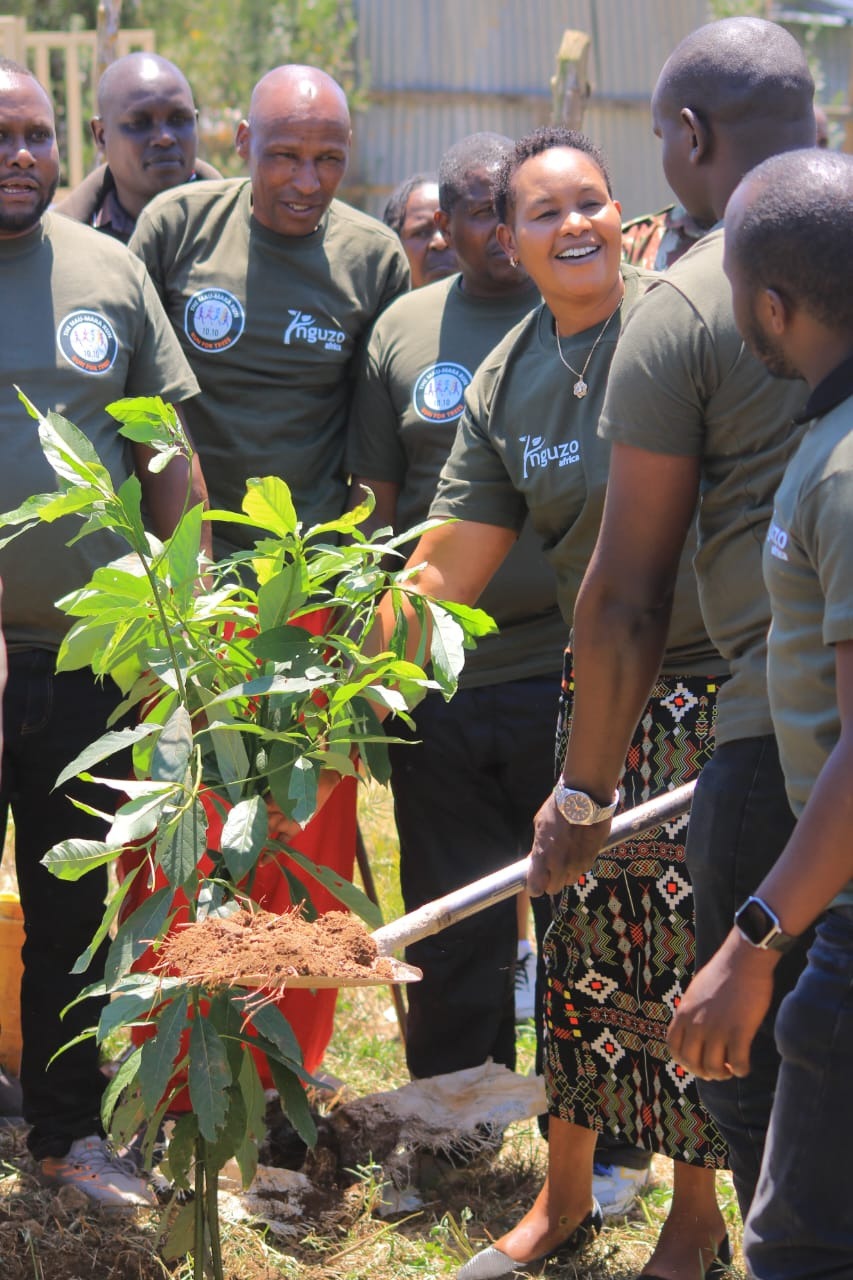 First Lady Narok County Commits to accelerate tree growing actions